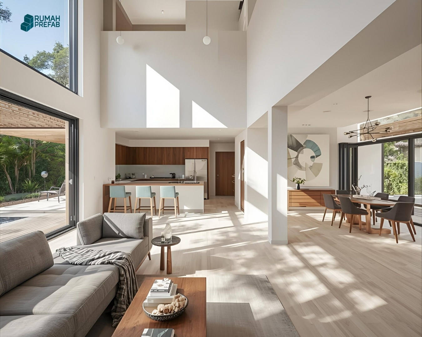 Desain Terbuka (Open Plan) yang Fleksibel: Kunci Kebebasan Interior ...